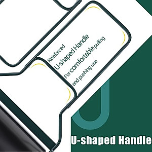 S AFSTAR Safstar Lawn Roller, Garden Drum Roller Push/Tow Behind, Water/Sand Filled Roller for Garden, Lawn, Backyard Ball Field, 16x20-Inch, 60L/ 16 Gallons