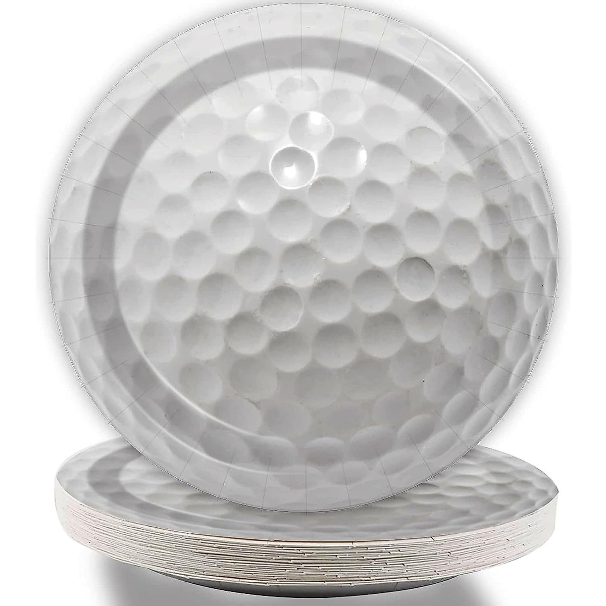 gisgfim 80 PCS Golf Plates Party Supplies Golf Sports Birthday Party Cake Dessert Plates Disposable Golf Ball Sports Favors Decorations for Boy Baby Shower