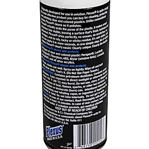 Plexus Plastic Cleaner - Protectant and Polish -13 Ounce (Case of 12)