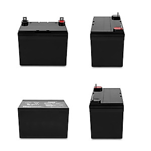 Casil 12V 33Ah Replacement Battery Compatible with Wheelchair Scooter Battery Replaces 31a 32a 33a MX-123 MX-12310 ES33-12 PS33-12D CSB GP12340 BP35-12 CLTXPA1235C Tempest TR35-12 U1-35 2 Pack