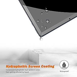 [3-Pack] All-New Kindle Fire HD 10 2023/2021/Fire HD 10 Kids Pro/Fire HD 10 Plus (2023/2021 Release) Screen Protector, HD Anti-Scratch Anti-Fingerprint 9H Hardness Bubble-Free Tempered Glass