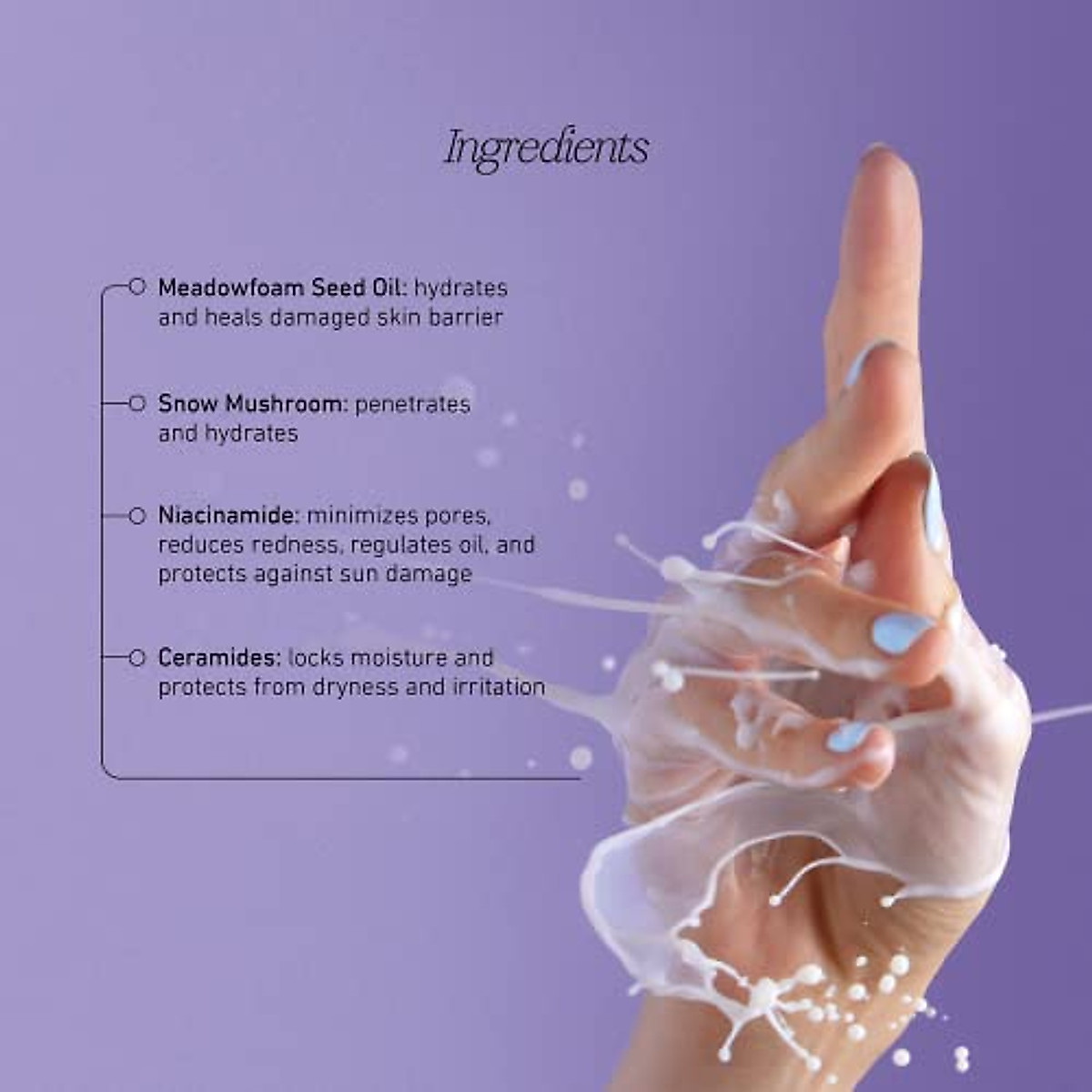 Good Light Moon Glow Milky Toner, Ultra-Light Facial Toner, Non-Comedogenic Face Moisturizer, Hydrates and Sheds Dead Skin Cell, Niacinamide Brightening Toner with Ceramides and AHAs, (3.38 fl oz)