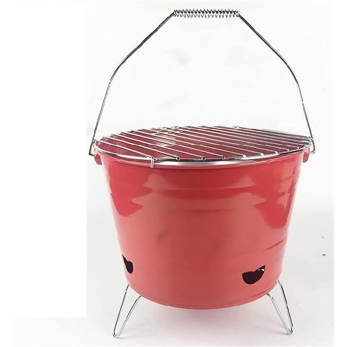 BBQ Grill Outdoor Gas grill Portable Charcoal Barbecue Grill Mini Firewood Stove Portable Fire Basin Household Outdoor Heating Stove Table Bbq Grills