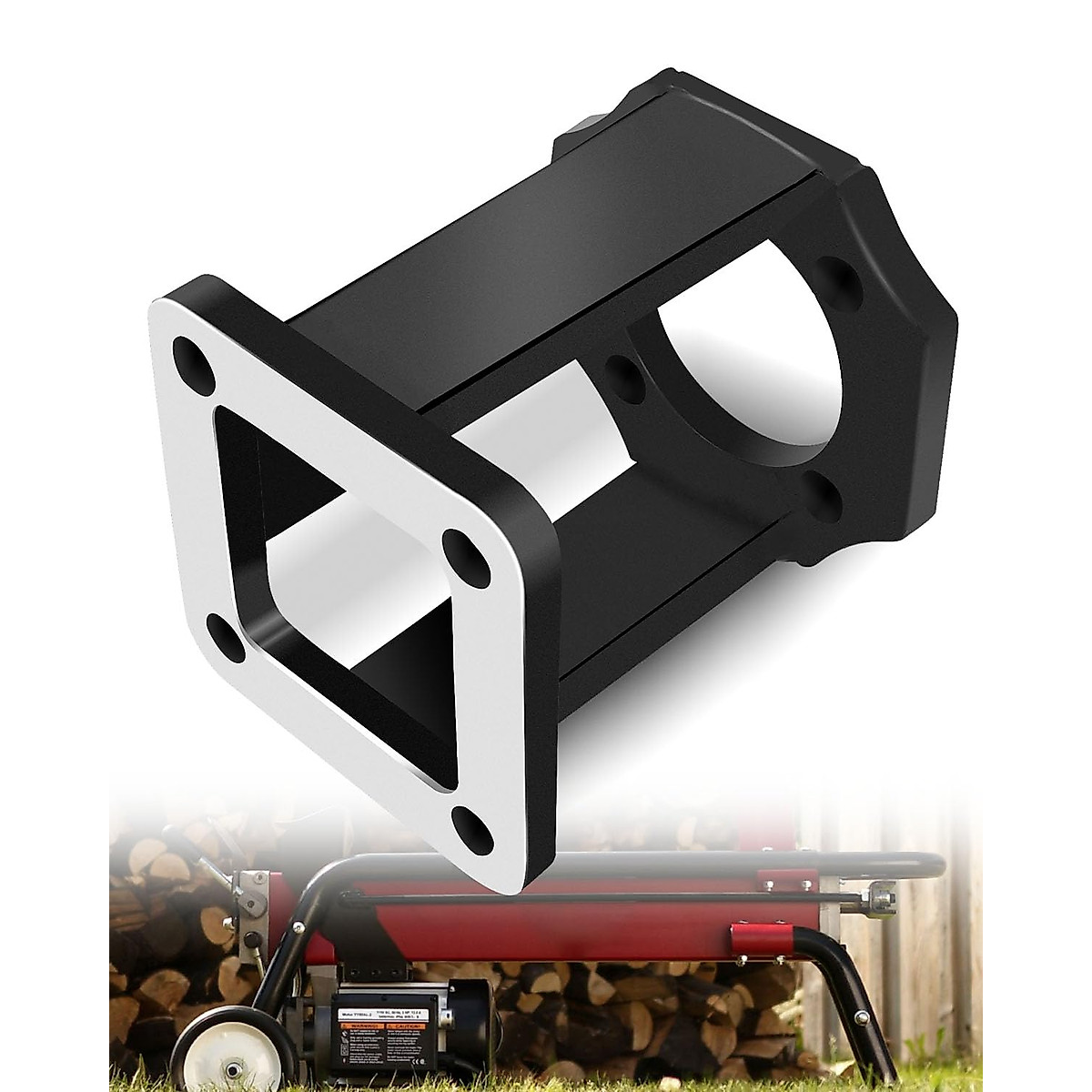 Qnbes Log Splitter Hydraulic Pump Mount Fit for 5-7 Hp Engines, Log Splitter Brackets Replacement