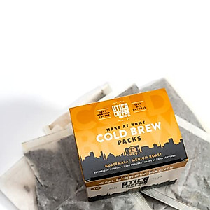 Utica Coffee Roasting Co.® Cold Brew Steeping Pouches | 10 Count, 1.3 oz Pouches | Barista Quality Cold Brew At Home
