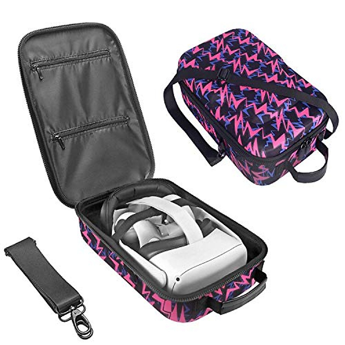 Mayardfun Liphontcta Pinson Hard Travel Case Compatible with Oculus Quest 2 /