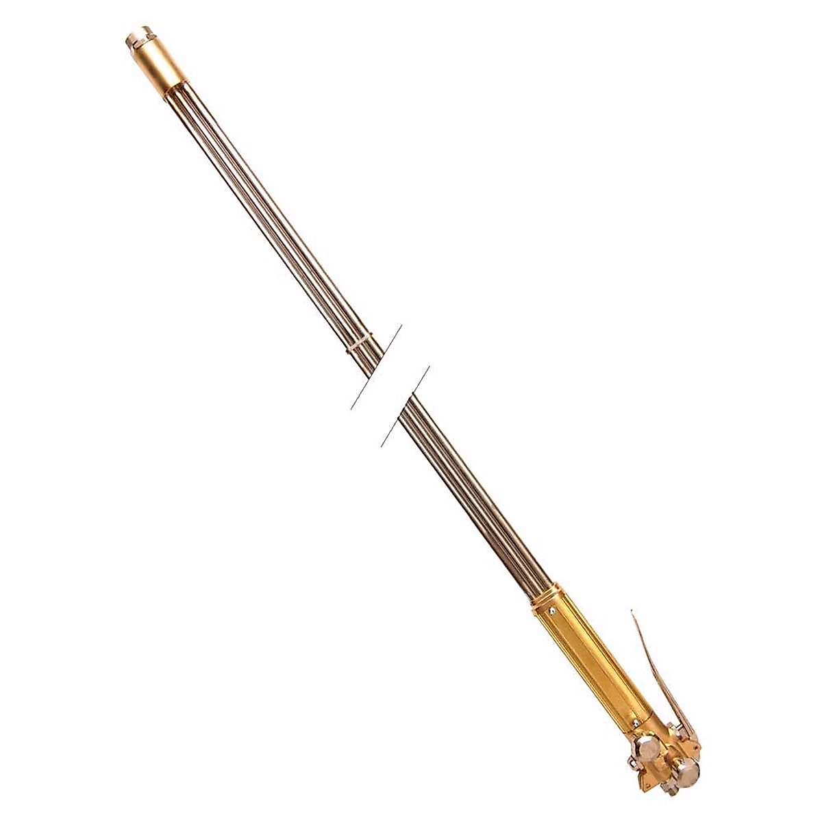 Cut Torch, Cuts to 24 in, 72 in L, 180 Deg