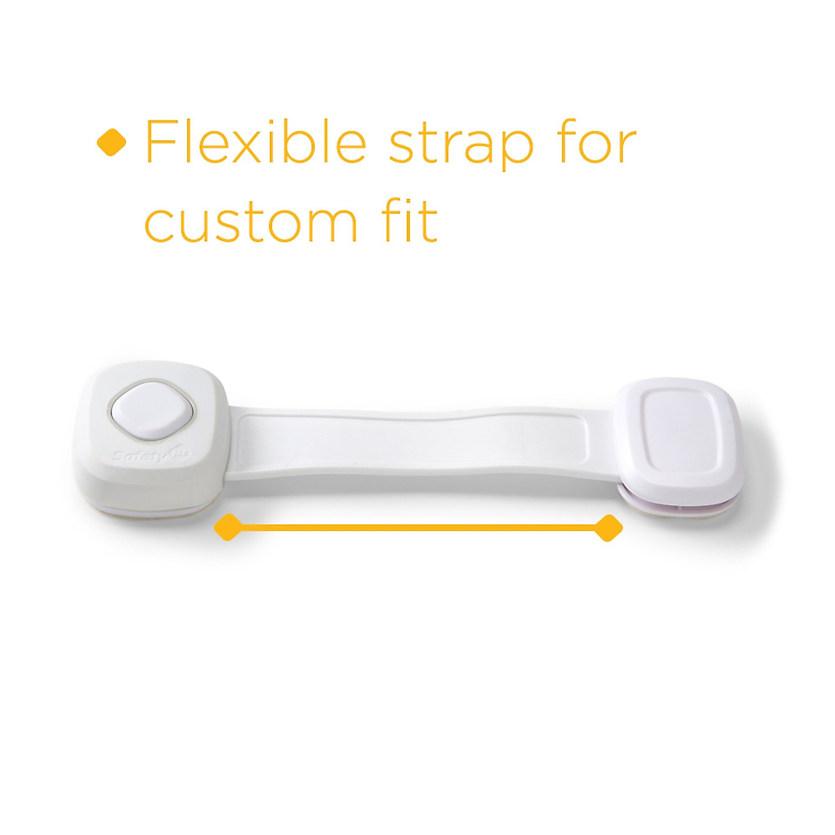 Safety 1st OutSmart Multi Use Lock, 2 Pack, White