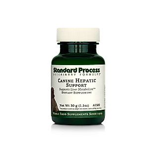 Standard Process - Canine Hepatic Support - Liver Metabolism Support for Dogs - 30 Grams