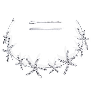 Bienvenu Women's Girl's Hair Head Band Starfish Headwear Hair Beach Wedding