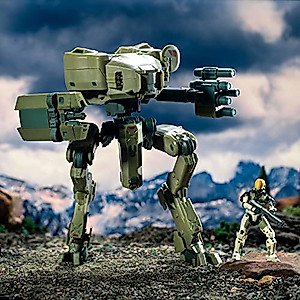 HALO Deluxe Figure - UNSC Mantis and Spartan EVA - Armor Defense System - Build Out Your Universe