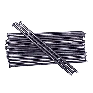 Landscape Stakes,Metal Landscape Edging Anchoring Spikes, 50PCS 10 Inch Landscape Paver Edging Anchoring Stake for Artificial Turf, Weed Barrier, Tent Spikes, Camping (50)