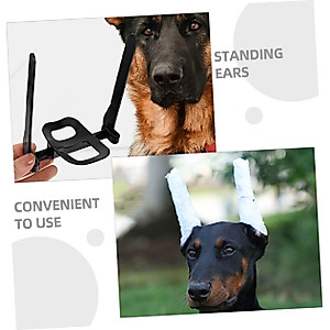 DRESSOOS 1Set Dog Ear Stand Up Support Tool with Puppy Ear Support Tape for Erecting Dog Ears for Doberman and Pinscher Breeds Essential Dog Ear Care Solution