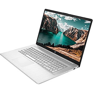 HP 17 Laptop, 17.3" HD+ Touchscreen, Intel Core i7-1255U Processor, 32GB RAM, 1TB SSD, Webcam, HDMI, Backlit Keyboard, Wi-Fi, Windows 11 Home, Silver