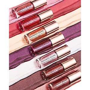 Makeup Revolution, Shimmer Bomb Lip Gloss, Infused With Vitamin E, Shimmery Finish, Available In 6 Shades, Starlight, 4.5ml