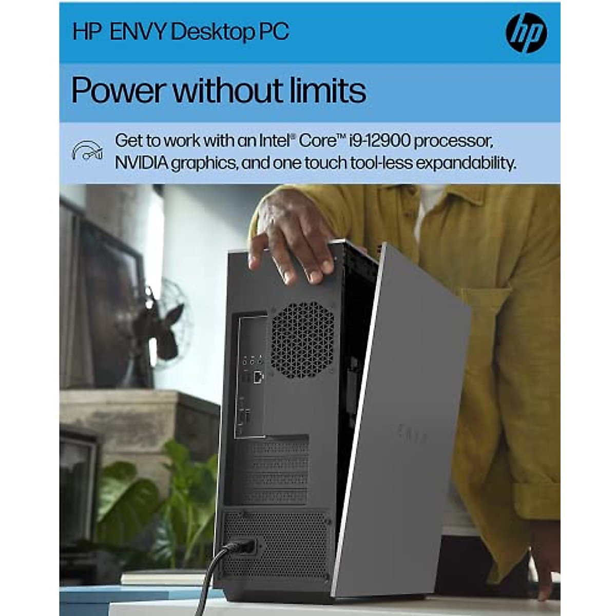 HP Envy Desktop Bundle PC, NVIDIA GeForce RTX 3070,12th Generation Intel Core i9 12900 Processor, Win11 Pro, Wi-Fi & Bluetooth, Keyboard and Mouse Combo W/HDMI (64GB RAM | 2TB PCIe SSD)