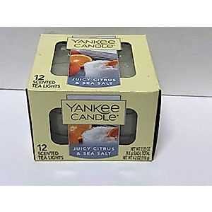 Yankee Candle Juicy Citrus & Sea Salt 12 Tea Lights