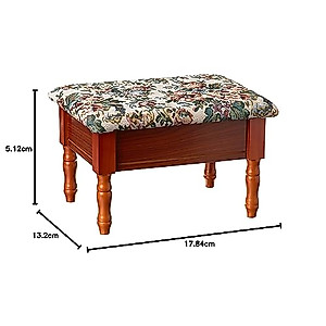 Frenchi Furniture Foot Stool, Oak