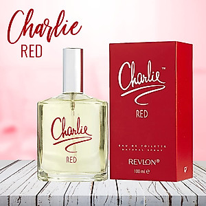 Revlon Charlie Eau De Toilette Spray for Women, Red, 3.4 Ounce