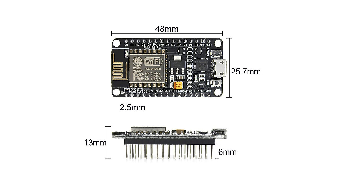 JacobsParts NodeMCU ESP8266 Development Board