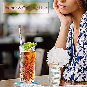 Floral Home Silk Carnation Picks | Artificial Flower Heads for Weddings, Decorations, DIY Decor and More (3.5" White Carnation Heads, 5" Stems), Pack of 100