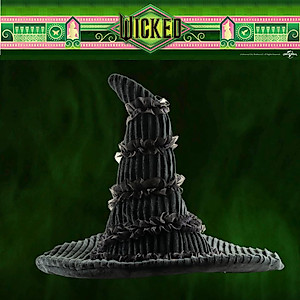 Franco Collectibles Wicked Elphaba's Witch Hat Bedding Super Soft Plush Decorative Throw Pillow, 14 in X 9 in, (Officially Licensed Product)