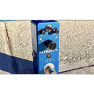 Stax Harmonizer Guitar Pedal Digital Guitar Effect Pedal Harmony Pitch Shifter Detune for Electric Guitar Bass Mini Size True Bypass