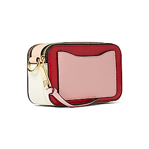 Marc Jacobs Snapshot Color-Blocked Crossbody True Red Multi One Size