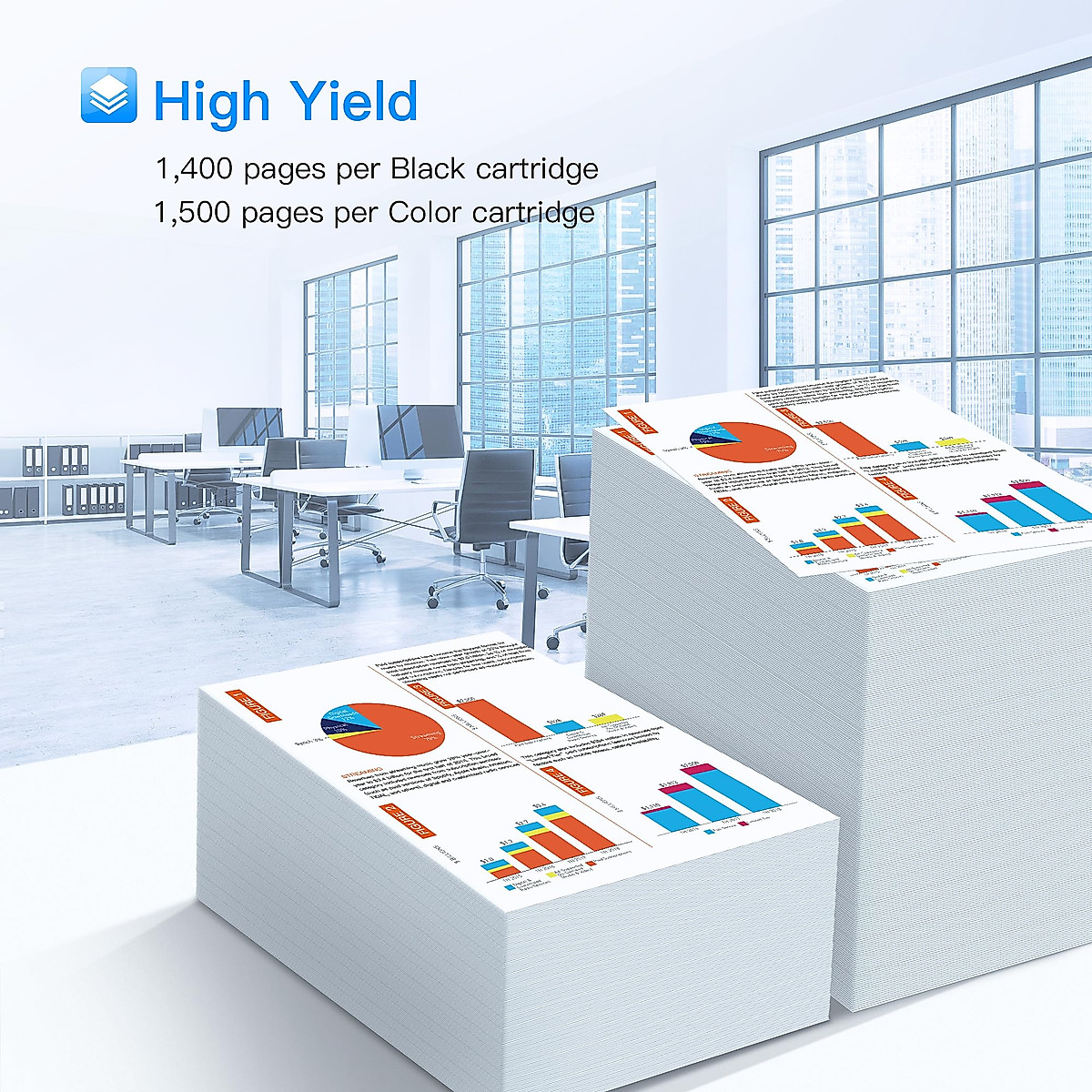 LxTek Remanufactured Toner Cartridges Replacement for Canon 131 to use with LBP7110Cw MF624Cw MF628Cw MF8280Cw Printer (Black, Cyan, Magenta, Yellow, 4 Pack)