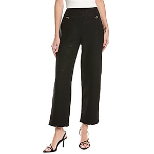 Ted Baker Katyyt Straight Leg Trousers with Welt Pockets Black 2 (US 6)