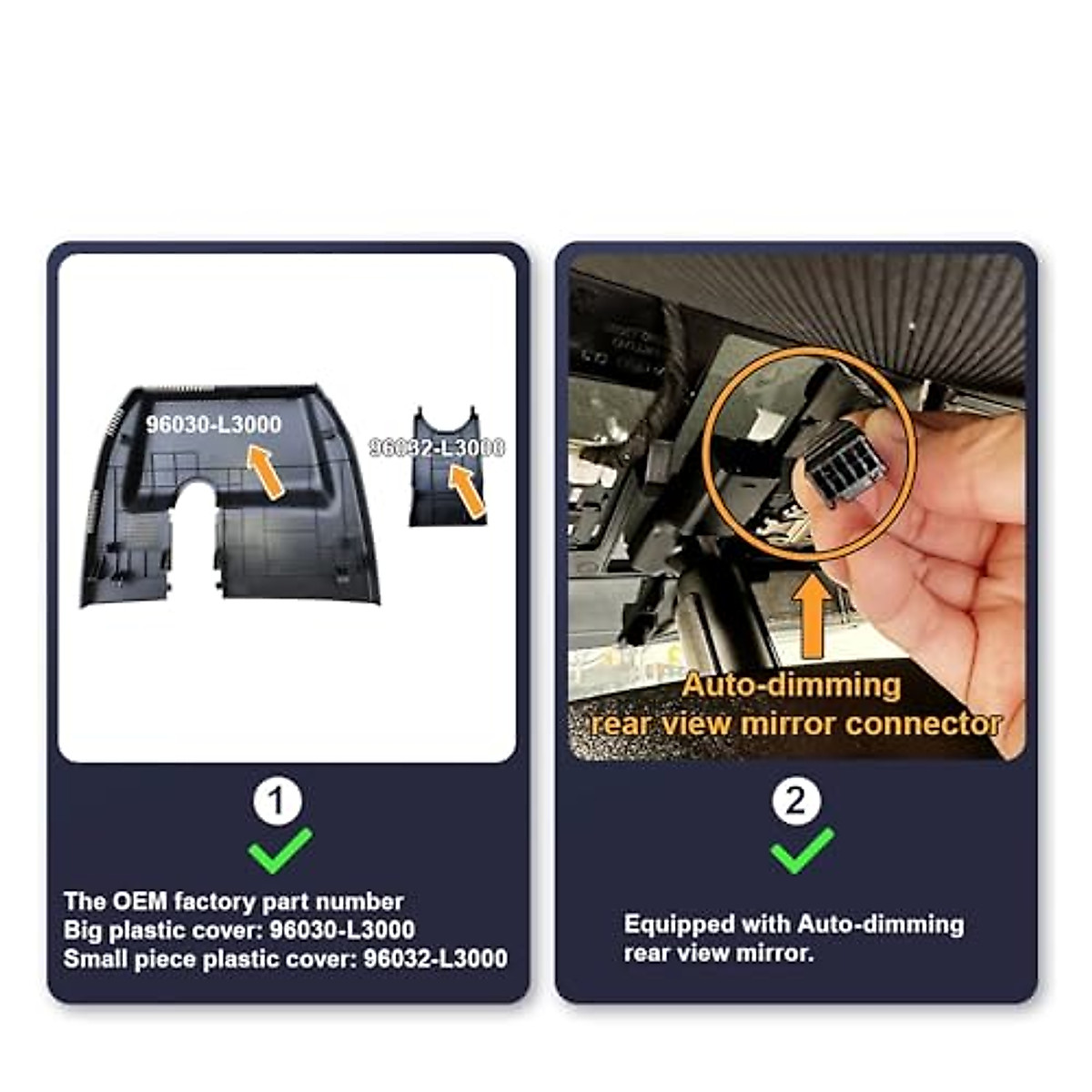 Orignal Factory Look WiFi Connection LHD Dash Cam Video Recorder Car DVR Compatible with Kia K5 2021 2022 2023, FITCAMX 4K 2160P (Color : Black, Size : 2K Dual Cam 64GB)