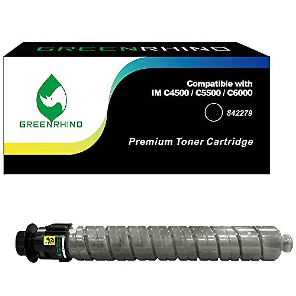 GREENRHINO Remanufactured (High Yield) Toner Cartridge Replacement for Ricoh IM C4500 IM C5500 IM C6000-842279 (Black, 1-Pack)