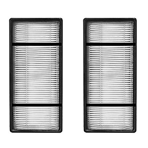 Nispira True HEPA Replacement Filter H Compatible with Honeywell HRF-H2 Fits Air Purifier Model HPA050, HPA150, HPA060, HPA160, HHT055, HHT155, 2 Packs