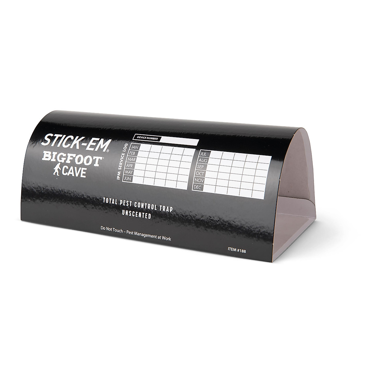 JT Eaton 188-4 Stick-Em Bigfoot Cave Glue Trap for Rodents, Snakes, and Other Pests (Case of 12)