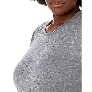 Russell Athletic womens Cotton Performance T-shirts T Shirt, Long - Oxford, Large US