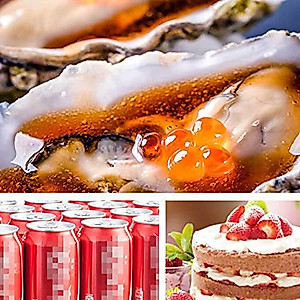 BAIRONG 3pcs Freezer Packs, Ice Packs for Coolers Long Lasting Reusable, Large Capacity Ice Pack - Portable Cooler Freezer Ice Pack for Refrigerator Air Conditioner Fan