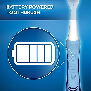 Oral-B Pulsar Expert Clean Battery Powered Toothbrush, Medium, 4 Count