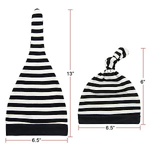 Baby Boy Hat and Mitten Set Baby Beanie for Boys Knot Newborn Hat Infant Caps Baby Accessories Fall Winter 0-6 Months 4 Pack A