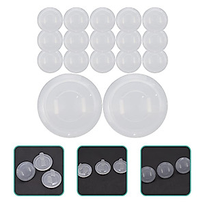 Happyyami 30pcs Safety Outlet Covers Proof Outlet Cap Plastic Plug Covers Outlet Plug Safety Caps Electrical Protector for Home Bedroom Nursery Room Room