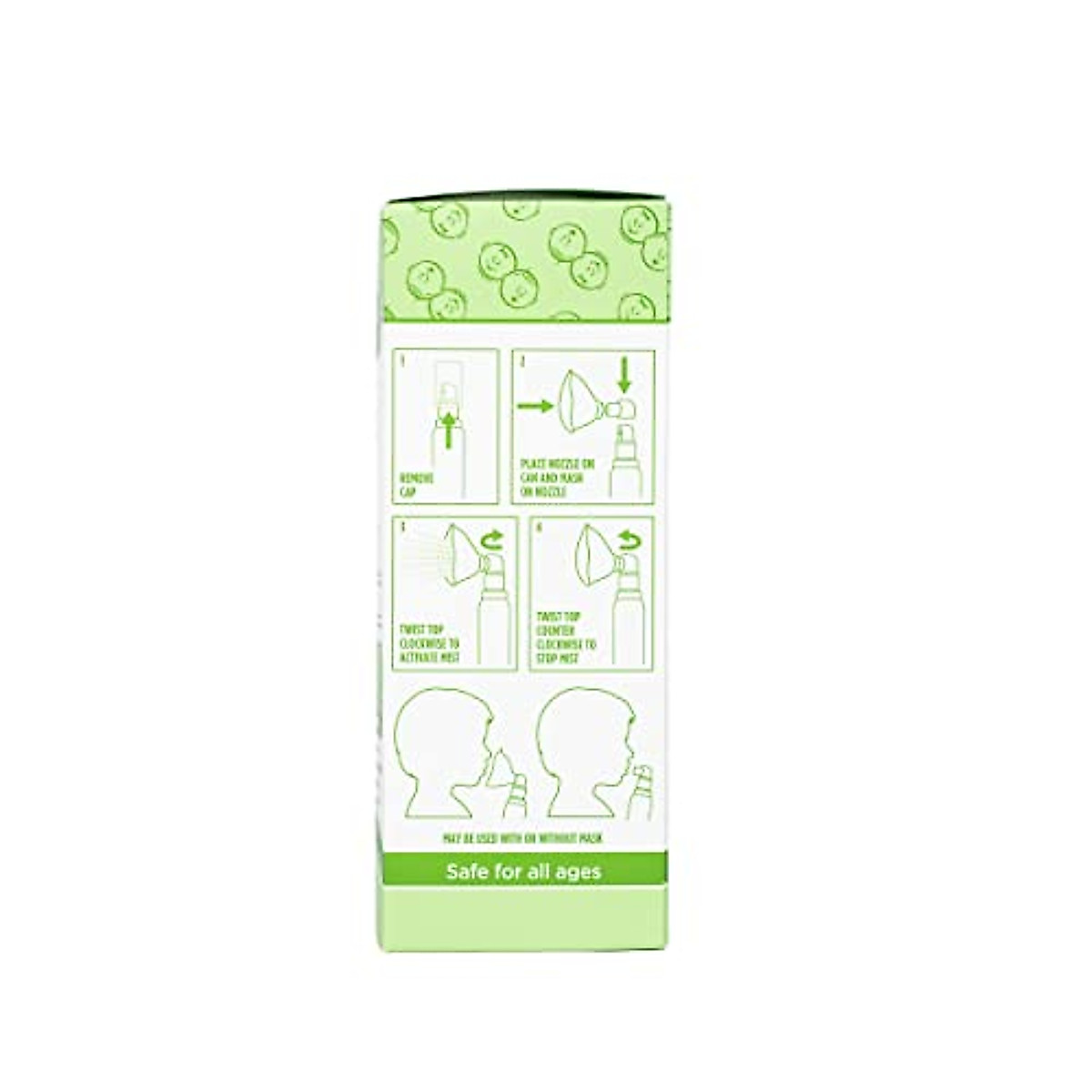 Boogie Micro-Mist Inhaler Saline Spray 1.7oz Unscented - Pack of 1