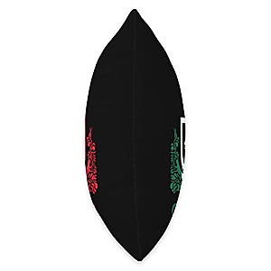 Mexican Pride Camisa Comala Colima Estado De Mexico Escudo Eagle Aguila Throw Pillow, 18x18, Multicolor