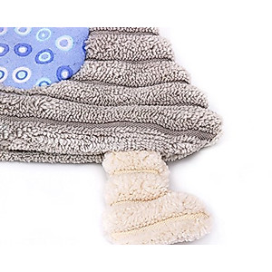 Comtim No Stuffing Dog Toys with Squeaker, Durable Dog chew Toys No Stuffing Squeaky Dog Toys for Small Dogs and Puppies, Rabbit & Elephant