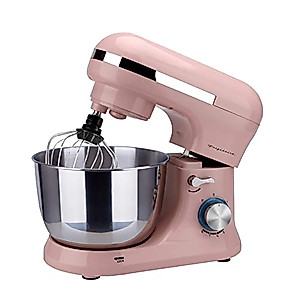 FRIGIDAIRE ESTM020-PINK 4.5L Retro Stand Mixer (Pink), 4.75 quart
