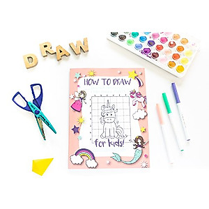 How to Draw Unicorns, Mermaids and Other Magical Friends: A Step-by-Step Drawing and Activity Book for Kids to Learn to Draw Cute Stuff
