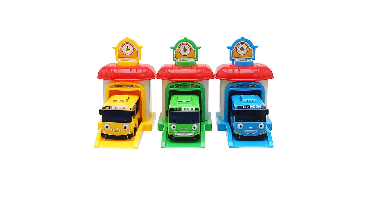 Tayo Rogi Lani Shooting-Car Station - The Little Bus Tayo Friends Toy ...