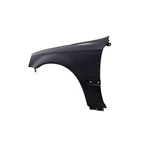 CarPartsDepot Front Quarter Panel Left Driver Side Fender Compatible For Honda Civic Sedan Coupe Hatchback 2000 1999 LX DX Si EX CX HX GX Value Package