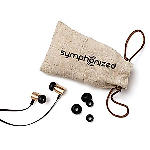 Symphonized on NRG 3.0 Wood Earbuds Wired, in Ear Headphones and MTL Earbuds Dual Driver Heavy Bass Premium in-Ear Noise-isolating Headphones