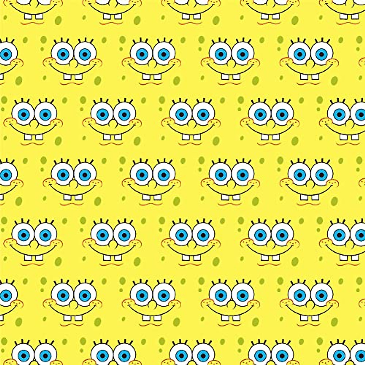 GRAPHICS & MORE Spongebob Smiling Face Gift Wrap Wrapping Paper Rolls