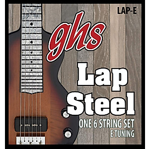 GHS Strings E Lap Steel Strings (LAP-E), 3 Sets of LAP-E