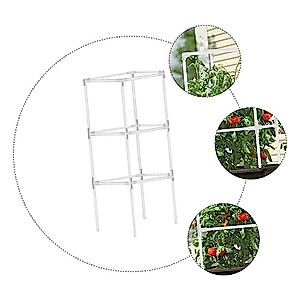 1 Set Vine Support Pillars Decorative Plants Monstera Plant Pot Faux Plant House Plants Artificial Garden Plant Support Stakes Plant Support Ring Plant Trellis Garden Trellis Rose